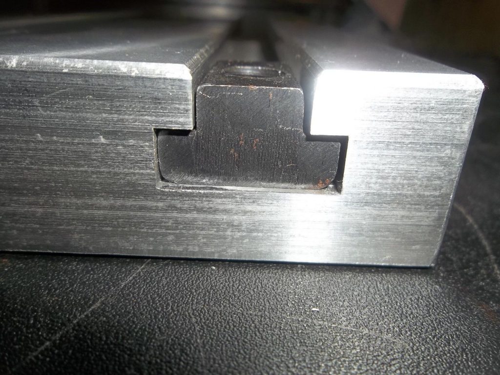 4″ x 8″ x 1″ – T-slot table