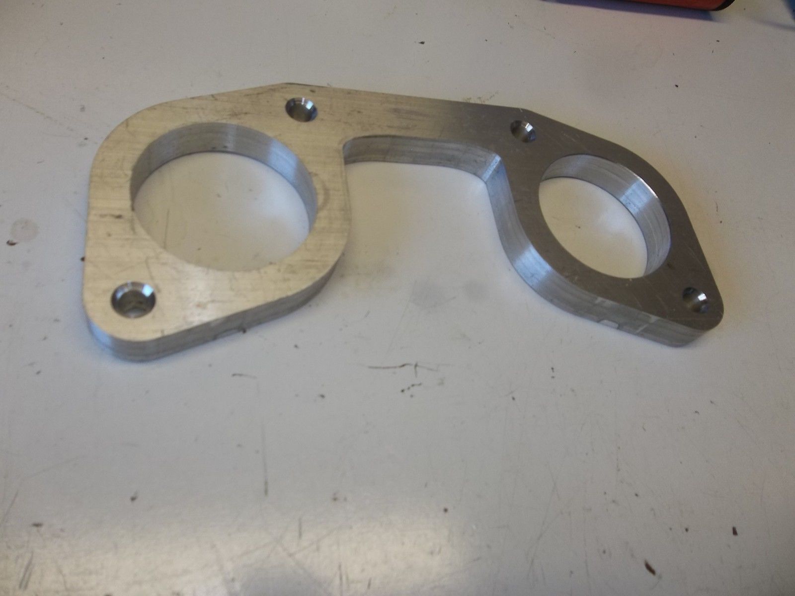 Weber IDA mounting flange – 1/2″ aluminum